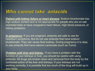 Antacids | PPTX