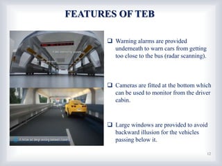 TRANSIT ELEVATED BUS (straddle bus) | PPTX