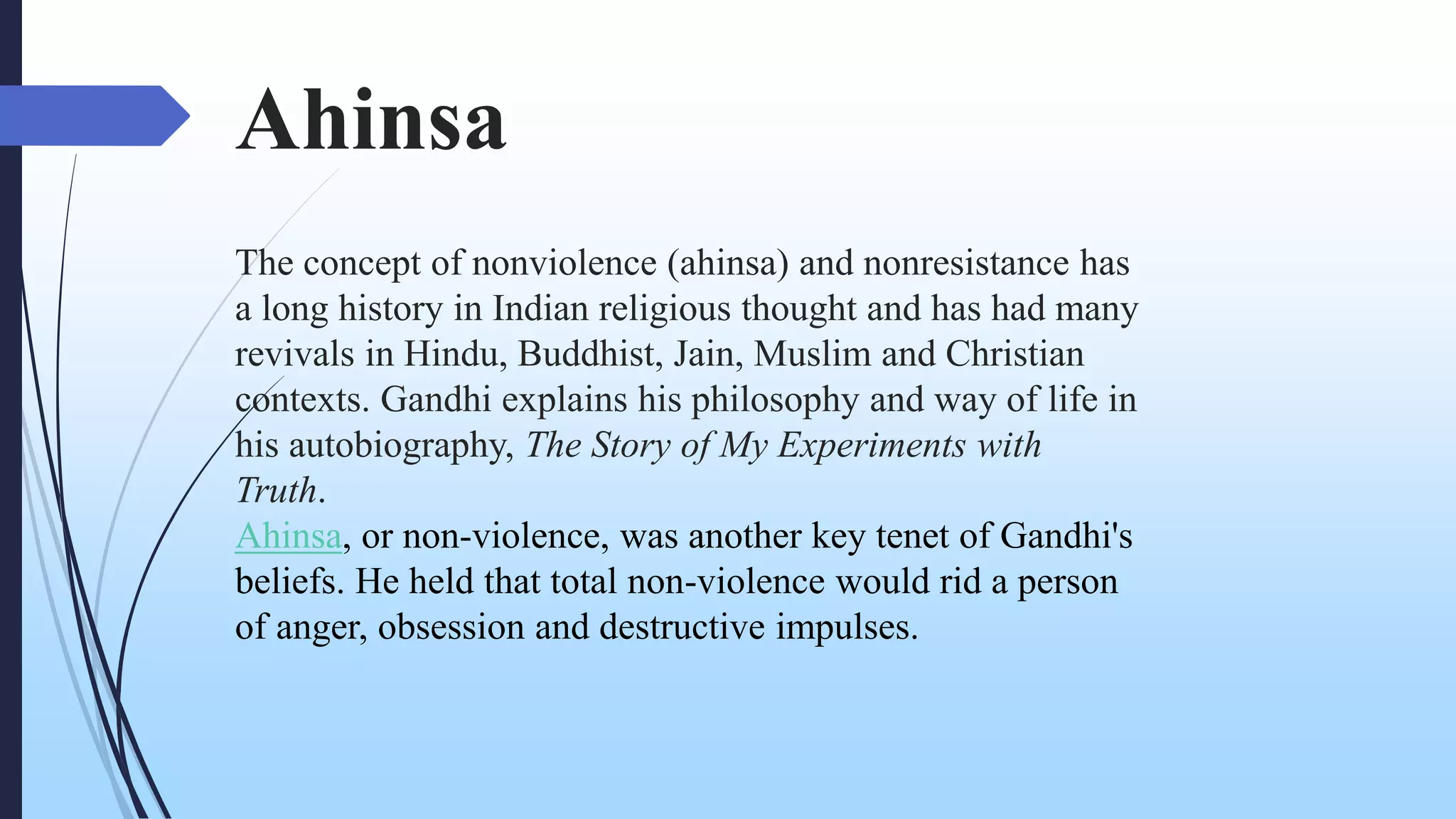 Main principles of gandhiji (gandhism) | PPTX