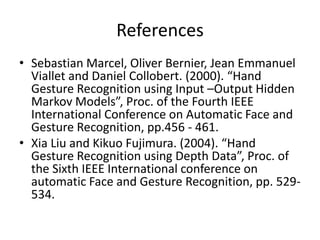 Artificial Neural Network for hand Gesture recognition | PPTX