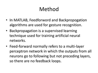Artificial Neural Network for hand Gesture recognition | PPTX
