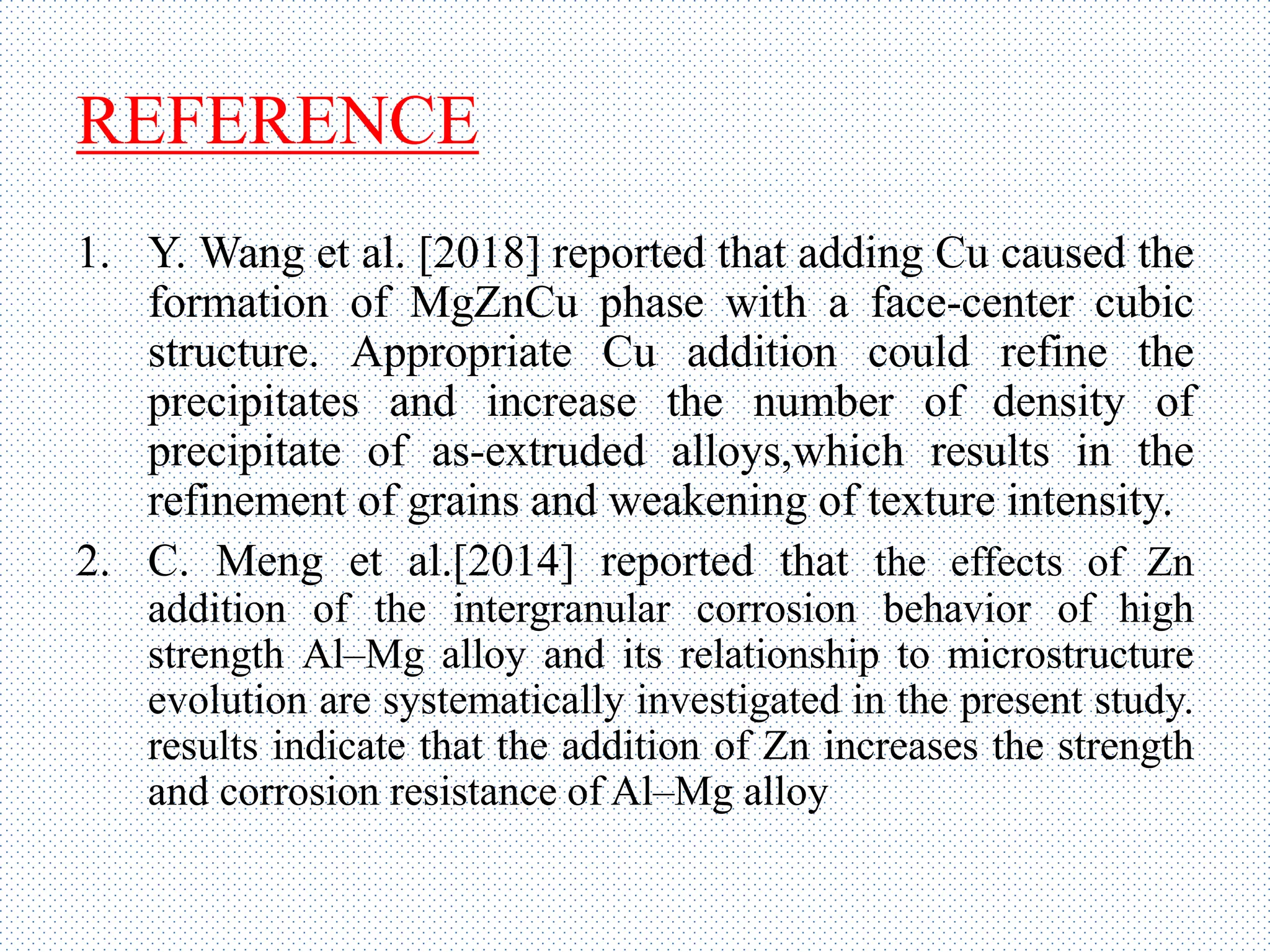 STRUCTURE PROPERTY CORRELATION OF MODIFIED Al-Mg ALLOYS FOR AEROSPACE ...