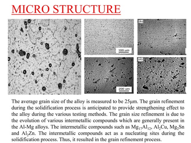 STRUCTURE PROPERTY CORRELATION OF MODIFIED Al-Mg ALLOYS FOR AEROSPACE ...