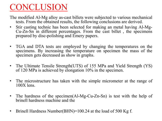 STRUCTURE PROPERTY CORRELATION OF MODIFIED Al-Mg ALLOYS FOR AEROSPACE ...