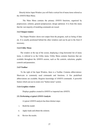 micro cantilever using ansys theory... | DOC