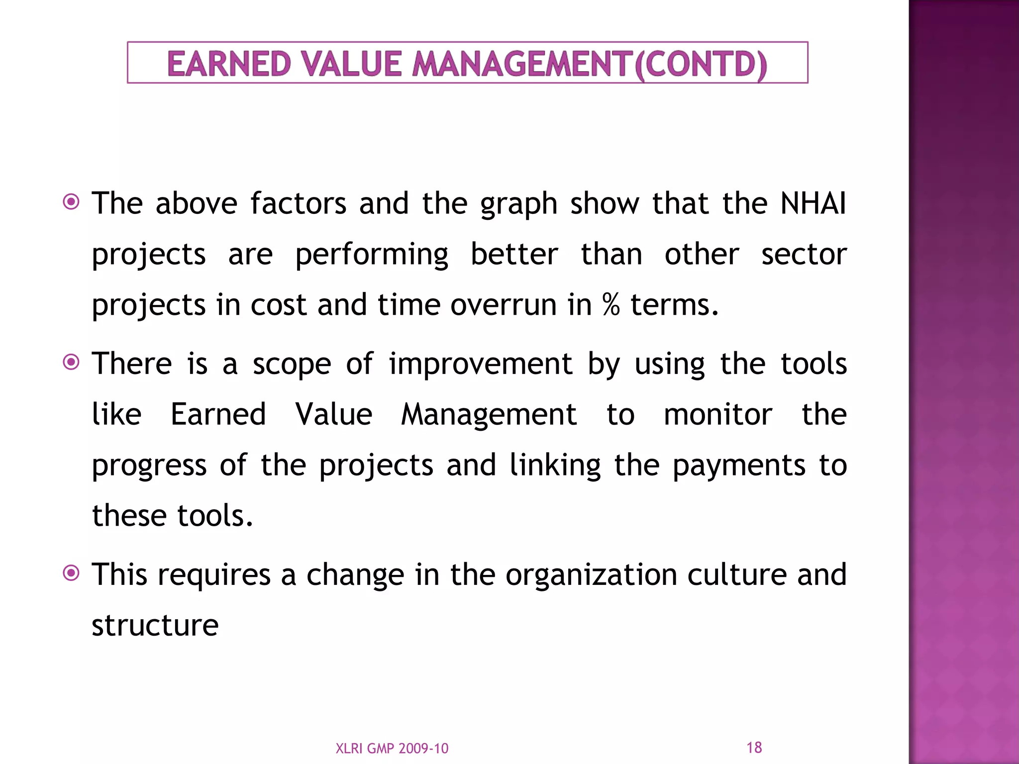 Project management in NHAI | PPT