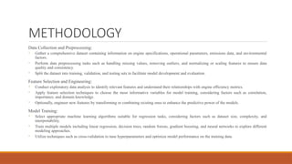 Main project ppt.pptx predictive analysis and engine performance | PPT