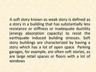Comparative study of tall structures with softstorey openings and ...