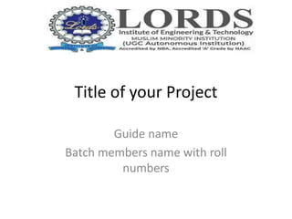 Main project sample PPT.pptx