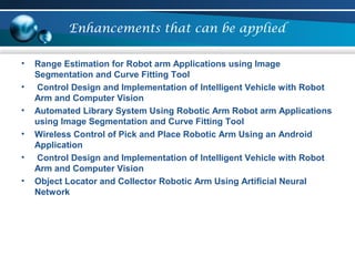 pick and place robotic arm | PPT