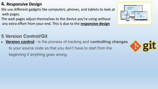 web development ppt by prakash bedage | PPTX | Web Development | Internet