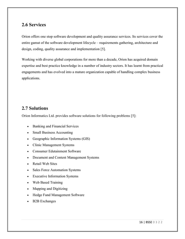 Software Engineering Internship | PDF