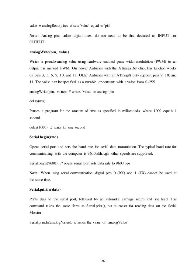 report on embedded system