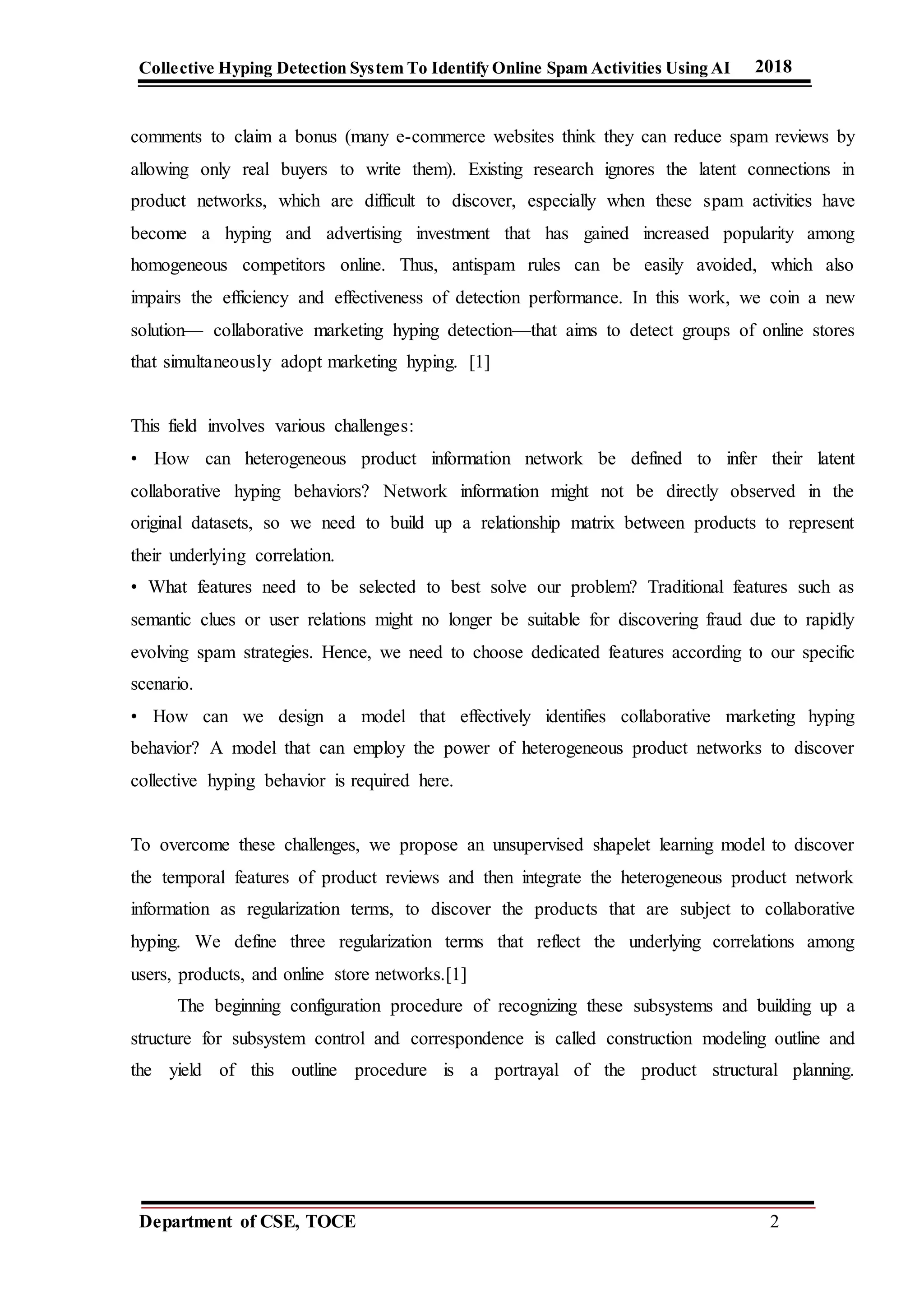 VTU final year project report Main | DOCX