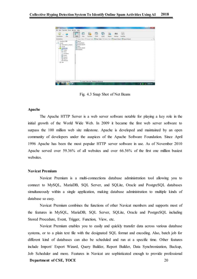 VTU final year project report Main | DOCX | Computing | Technology ...