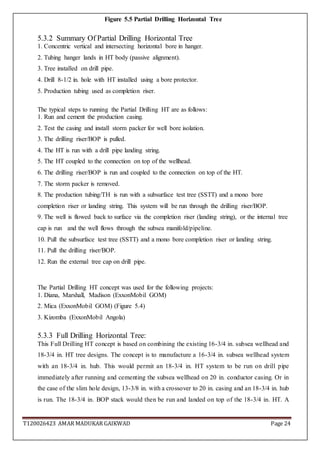 Report on horizontal vertical christmas tree | DOCX