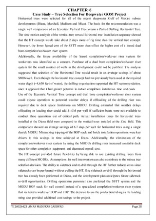 Report on horizontal vertical christmas tree | DOCX