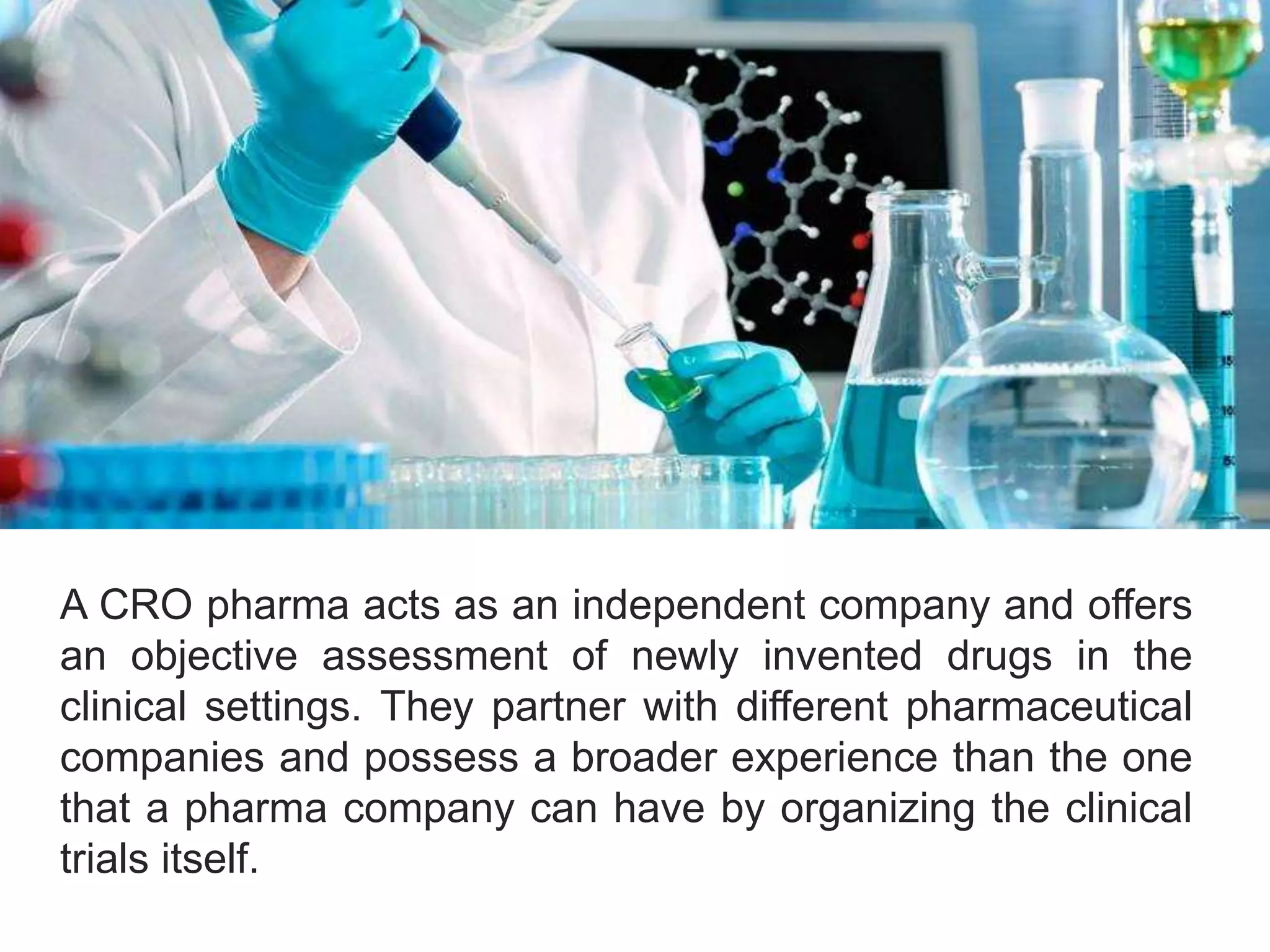 Main Responsibilities of a CRO Pharma | PPTX