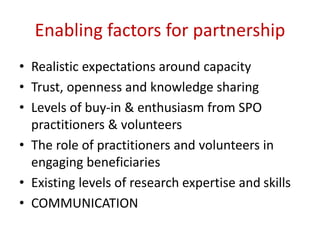 Collaborating on Impact | PPTX