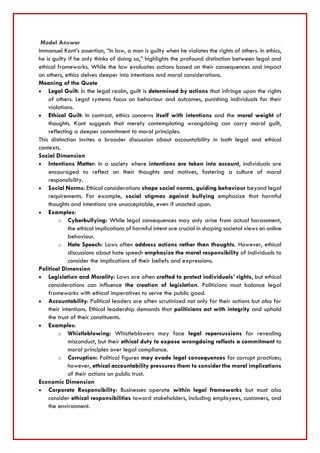 UPSC Mains 2024 GS 4 Paper Model Answers | PDF