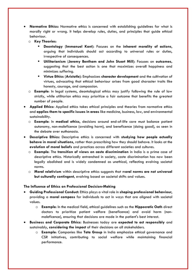 UPSC Mains 2024 GS 4 Paper Model Answers | PDF