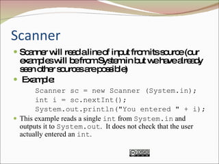 ppt on scanner class | PPT