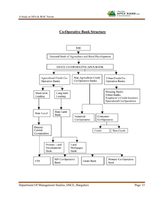 Project on Non Performing Asset and Income Recognition & Asset ...