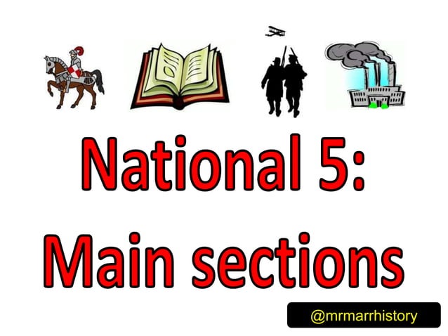 National 5 History assignment - writing the main section | PPT