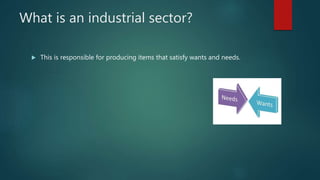 Main sectors of an economy | PPTX