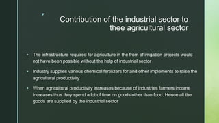 Main sectors of the indian = > economy industries | PPTX