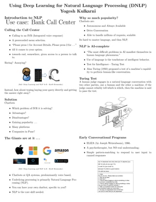 Natural Language Processing | PDF | Artificial Intelligence ...
