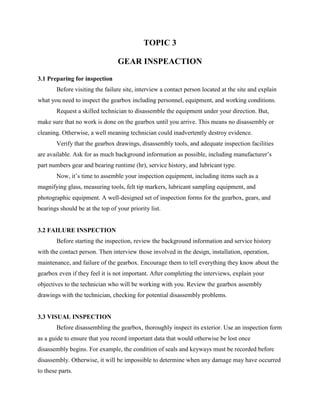 Gear Failure & Analysis | PDF