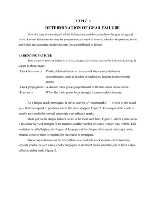Gear Failure & Analysis | PDF