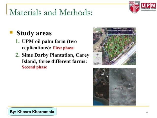 OIL PALM LEAF NUTRIENT ESTIMATION USING OPTICAL SENSORS | PPT
