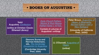Main Sources of Our Knowledge on St. Augustine's Life | PDF