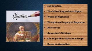 Main Sources of Our Knowledge on St. Augustine's Life | PPT