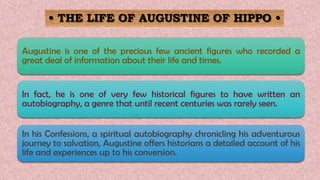 Main Sources of Our Knowledge on St. Augustine's Life | PDF