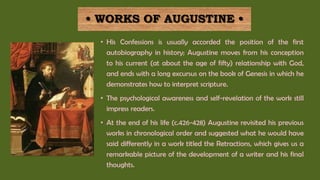 Main Sources of Our Knowledge on St. Augustine's Life | PPT
