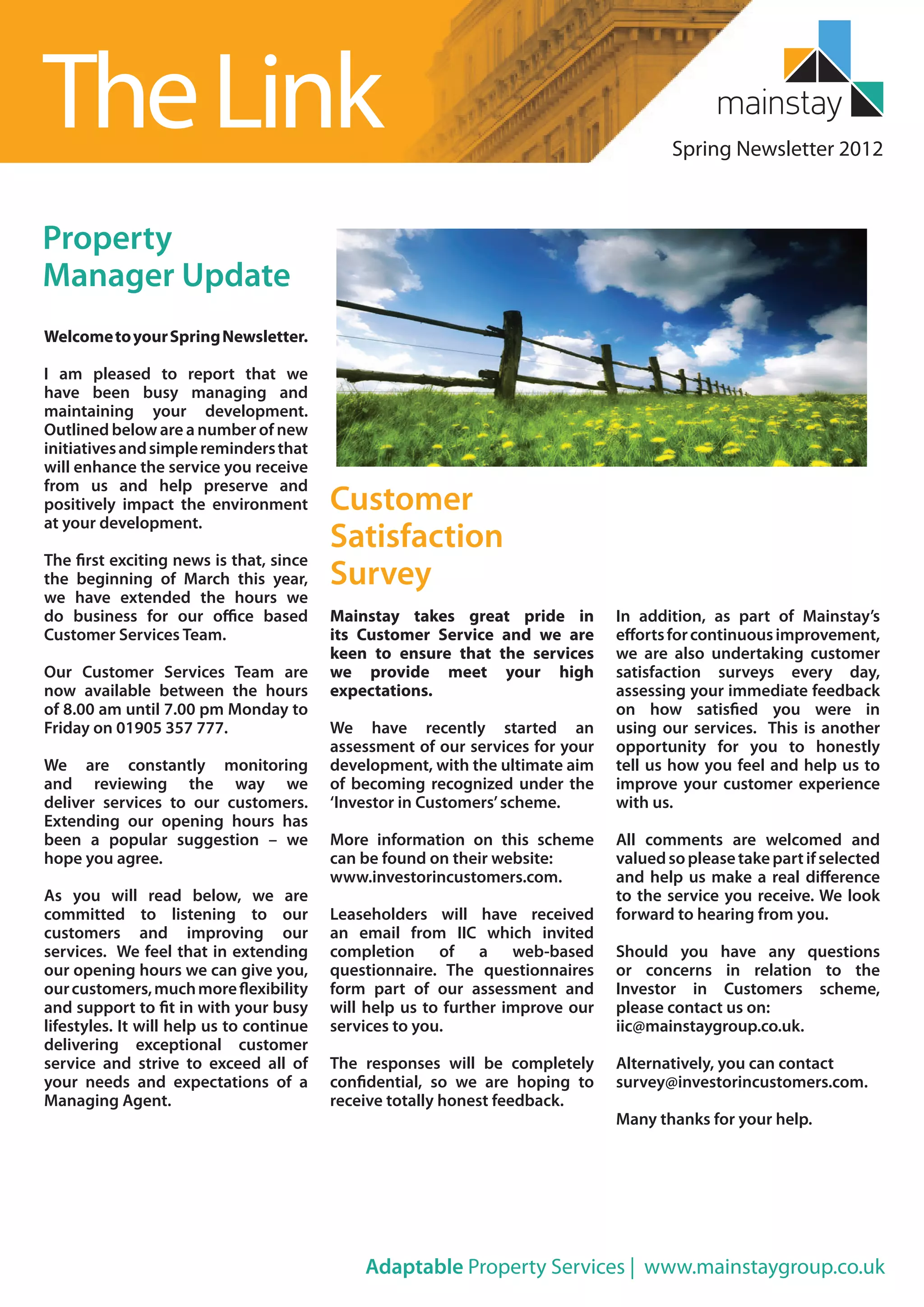 Mainstay property portfolio management london | PDF | Office Property ...