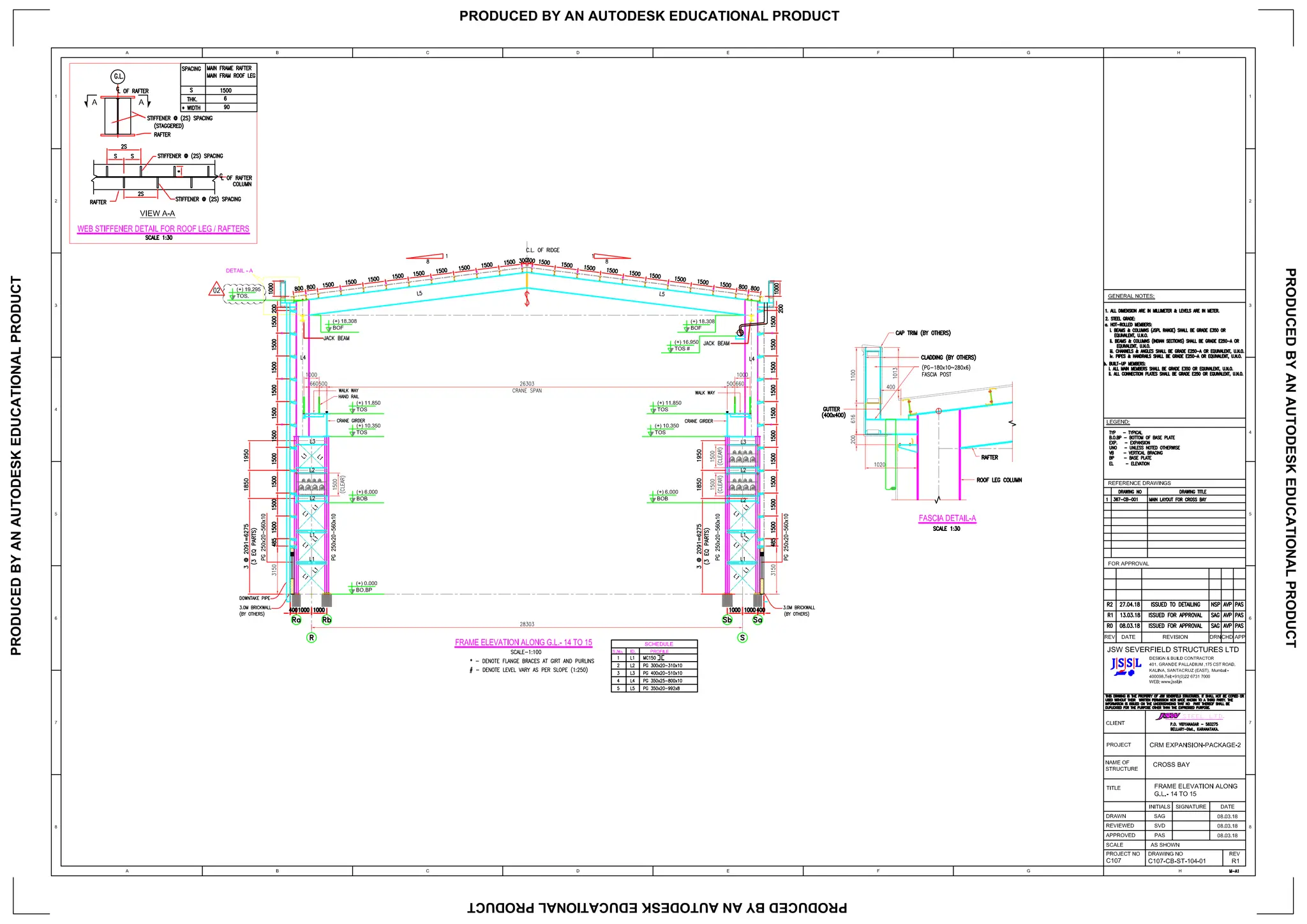 Steel detailing, main steel, tekla structure, | PDF