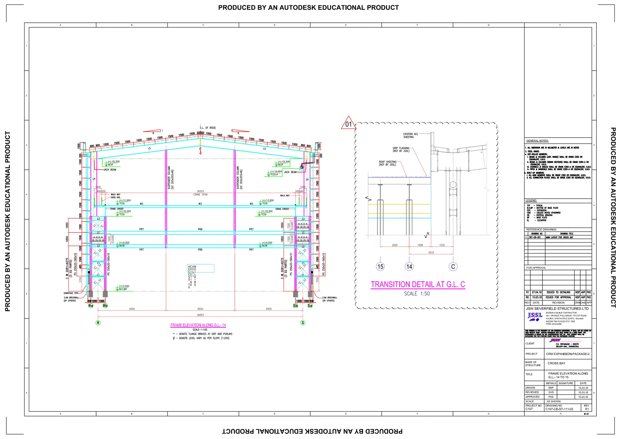 Steel detailing, main steel, tekla structure, | PDF