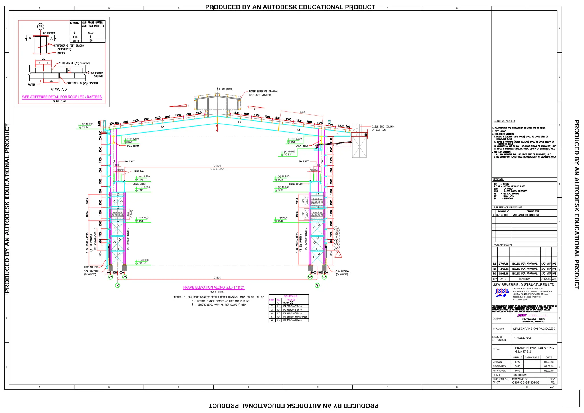 Steel detailing, main steel, tekla structure, | PDF