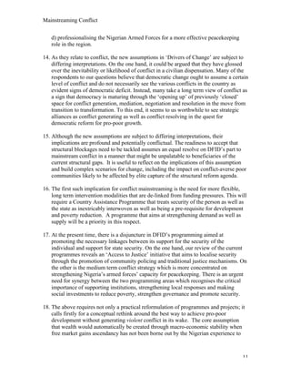 Mainstreaming conflict | PDF