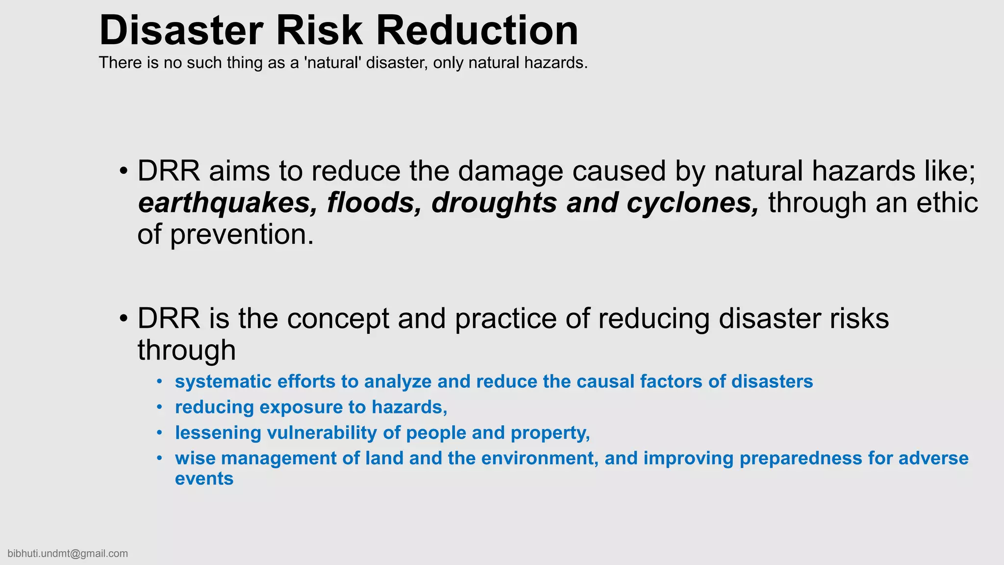 Mainstreaming drr cca- pvt. sector | PPTX