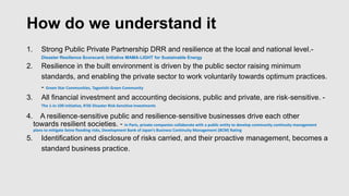 Mainstreaming drr cca- pvt. sector | PPTX