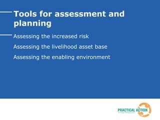 Mainstreaming Disaster Risk Reduction/Climate Change Adaptation into ...