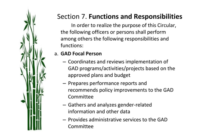 Mainstreaming Gender and Development (GAD) in Cooperatives | PDF