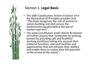 Mainstreaming Gender and Development (GAD) in Cooperatives | PDF