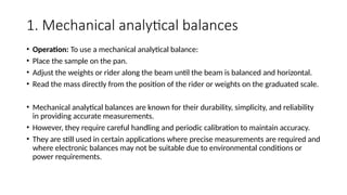 MAINTAIN ANALYTICAL BALANCE.pptx IN THE LABORATORY | PPT