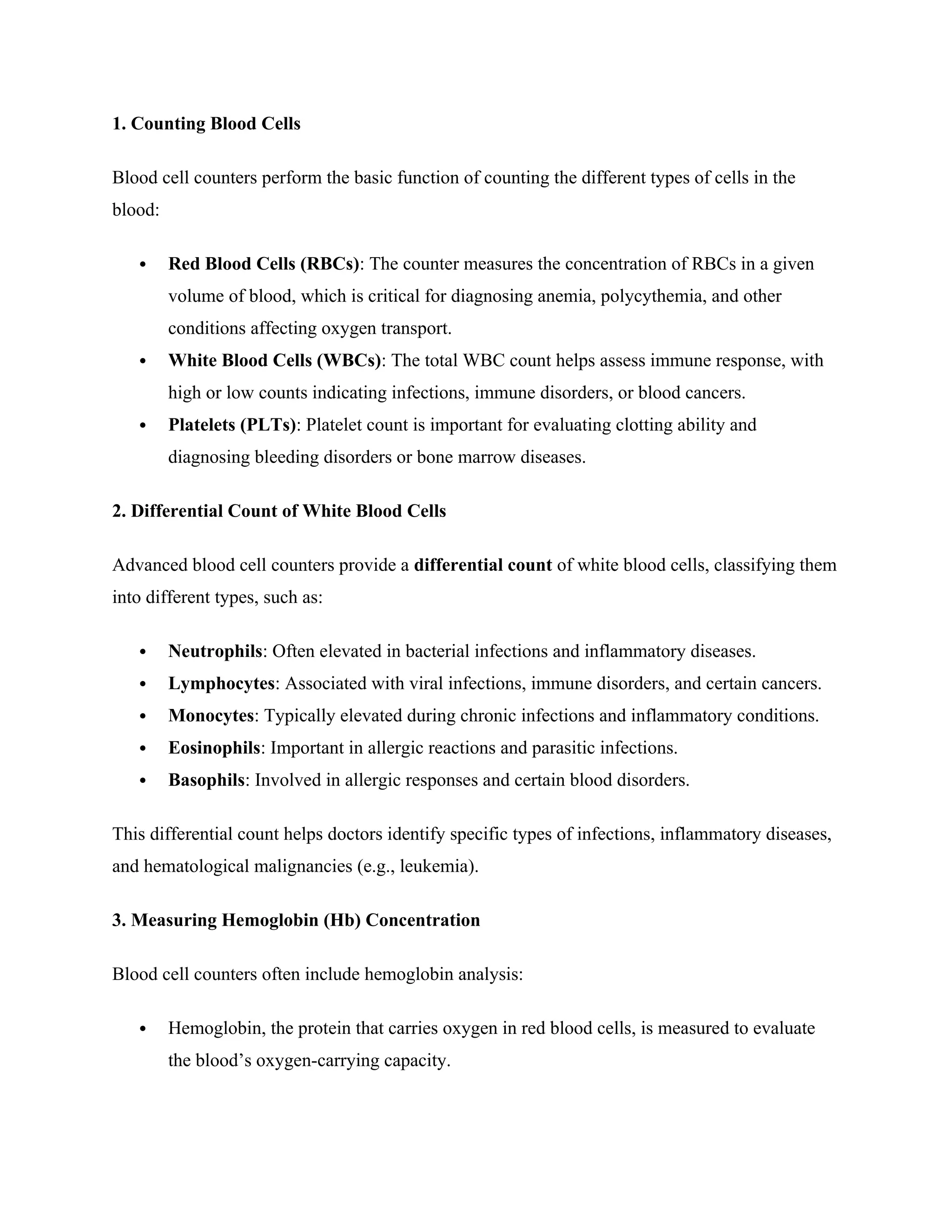 MAINTAIN BLOOD CELL COUNTERS - Laboratory equipment.docx
